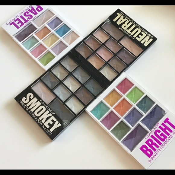 Kleancolor | Makeup | Kleancolor Eyeshadow Palettes Set Of 4 | Poshmark